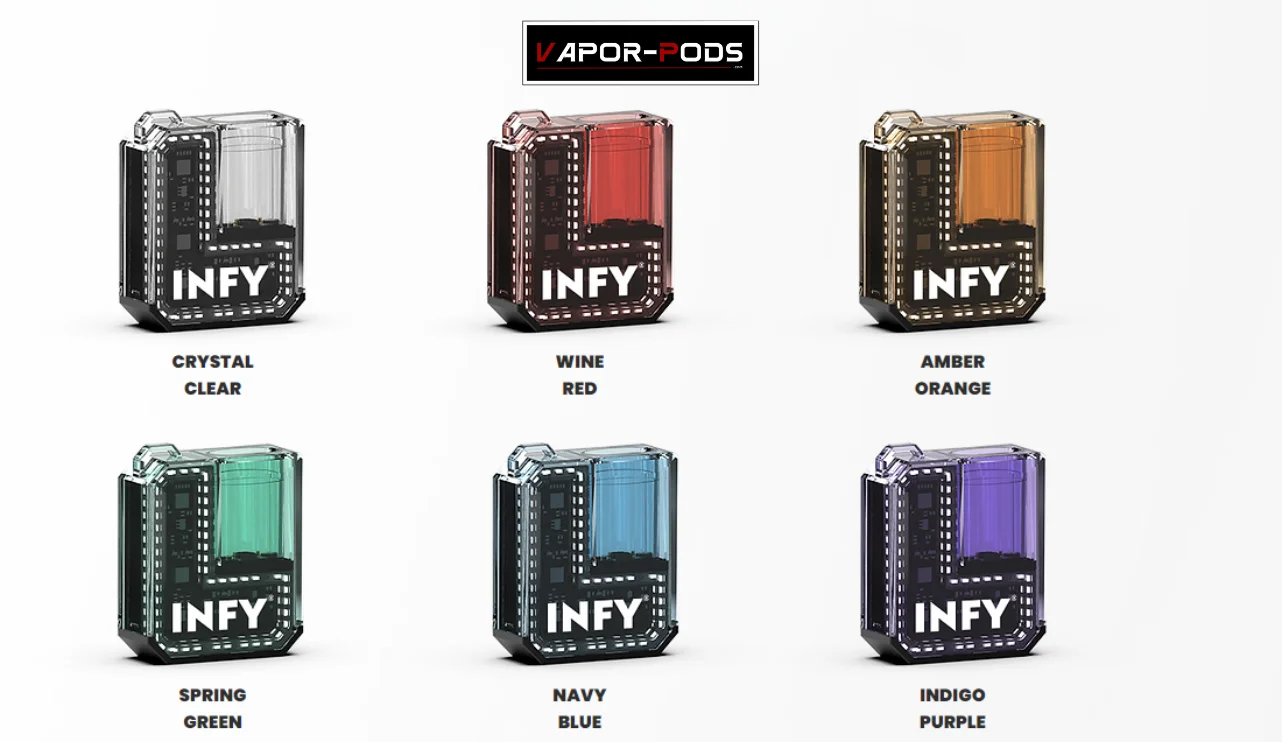 INFY CUBE BOX พอตเปลี่ยนหัวinfy รุ่นใหม่ น่ารักสุดๆ - VAPOR-PODS