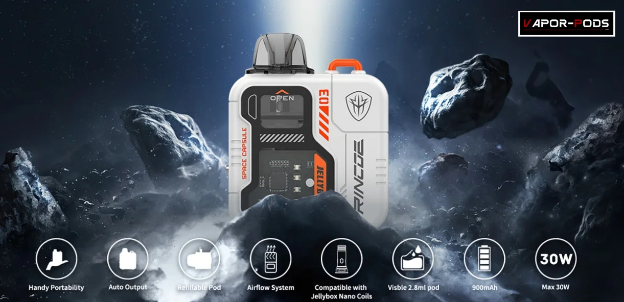 Jellybox Box Nano3 Pod Kit จาก Rincoe (เครื่องแท้) เจลลี่บล็อค Nano III ...