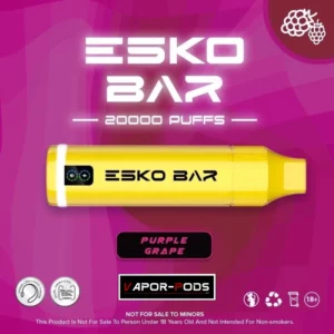 Esko Bar 20000 Puffs พอตใช้แล้วทิ้ง 20000 คำ มีจอ แถมสายคล้องคอ - VAPOR ...